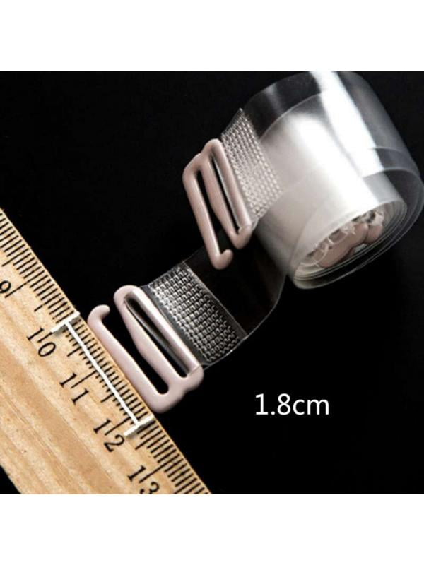 Dragonus Women's Clear Adjustable Non-slip Thin Replacement Breast Bra ...