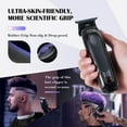 SUPRENT Professional Cordless Hair Trimmers for Men, Rechargeable Zero ...