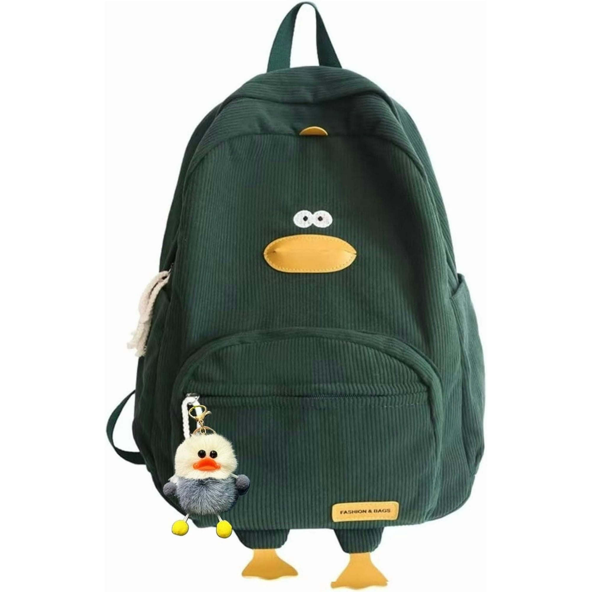 Click here for Nobrand Duck Backpack For School  Corduroy Backpac... prices