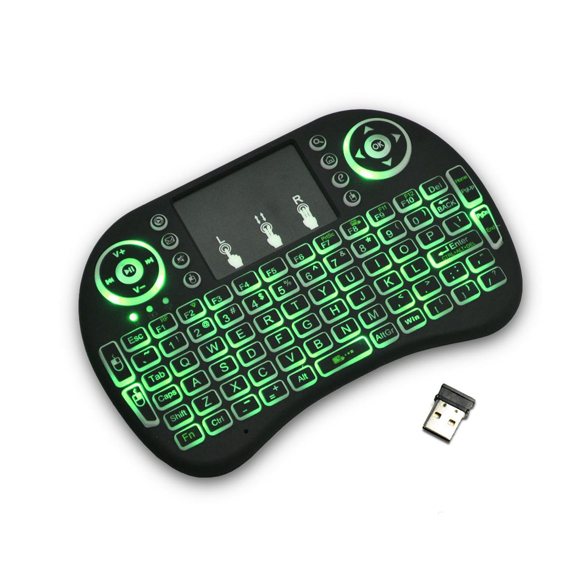 Click here for Speedex 2.4g Wireless I8 Mini Keyboard With Backli... prices