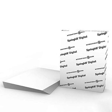 Springhill Digital Index White Cardstock, 110 lb, 11 x 17, 250 Sheets ...