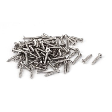 Uxcell M1.6 x 3mm Silver Tone Phillips Screw Fastener Nickel Plated 150 Pack - Walmart.com