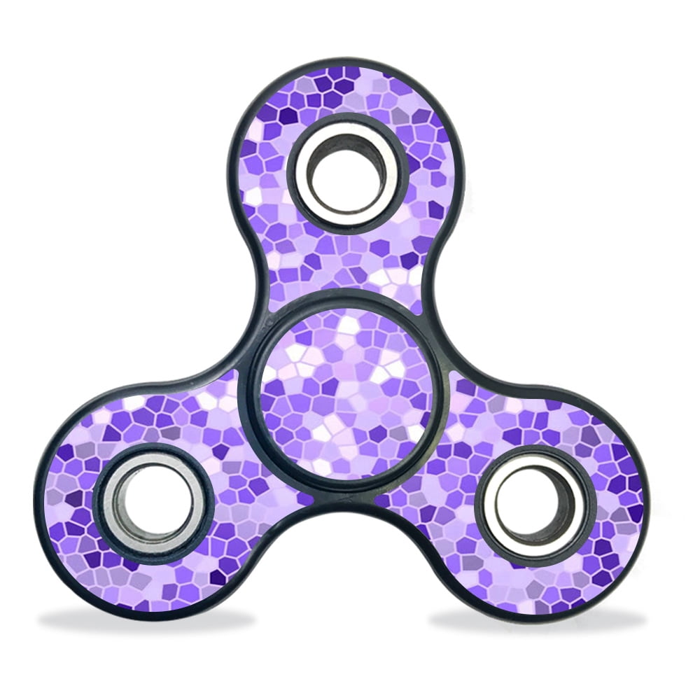 Skin Decal Wrap Compatible With Fidget Spinner Hand Tri Fydget toy ...