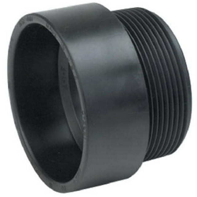 Mueller Industries 02930H 4 in. Male Pipe Thread x Hub Male Adapter ...