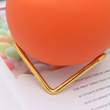 FELTECHELECTR Electroplating Iron Rack Flower Pot Round Galvanized ...