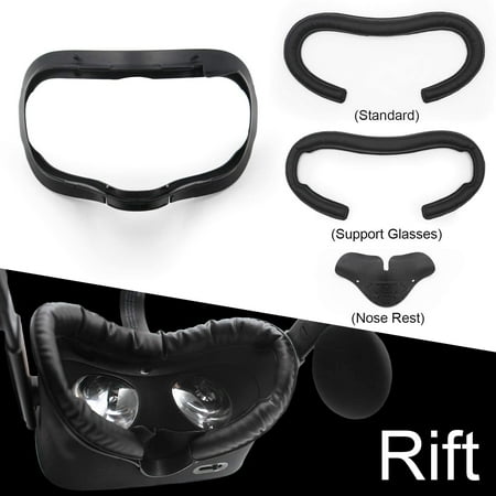 Facial Interface & Foam Cover Pad Replacement Comfort Set for Oculus ...