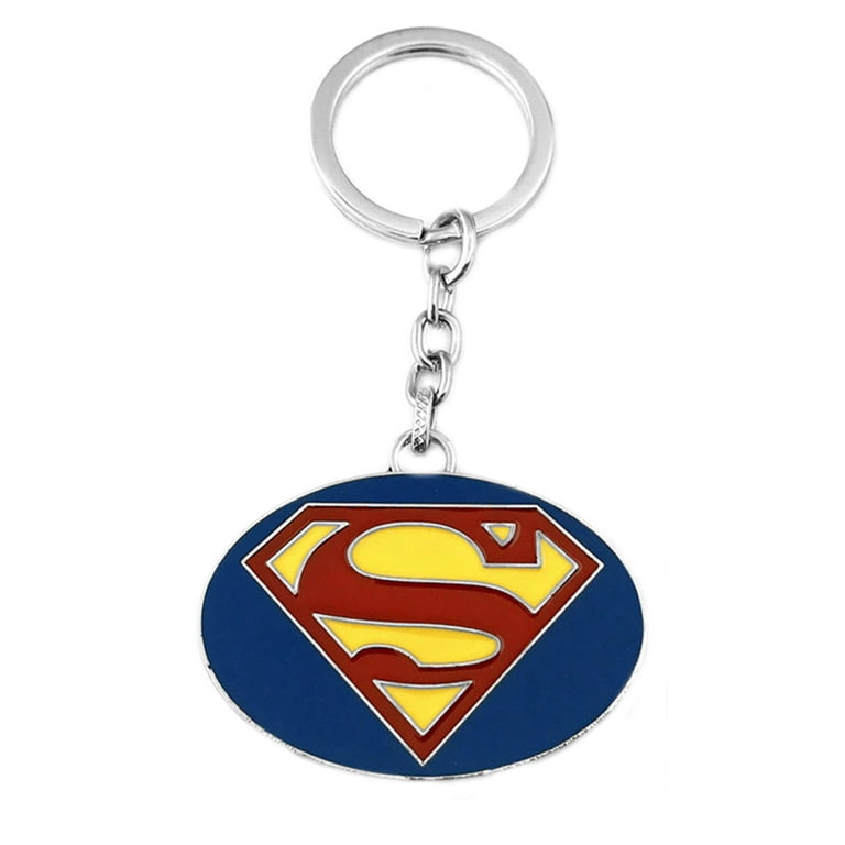 Personalized Superman Metal Keychain