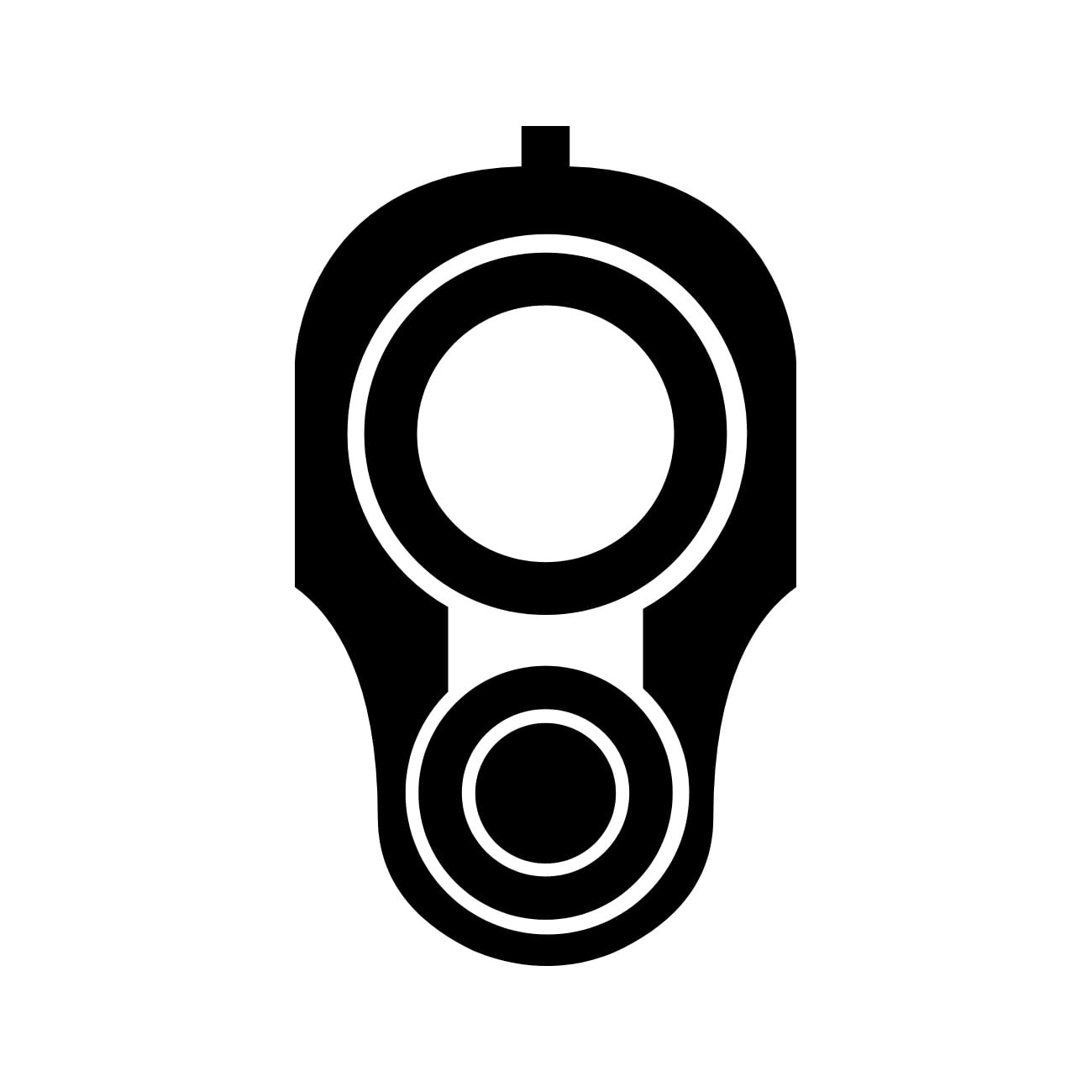 M1911 Barrel Sticker Decal Die Cut - Self Adhesive Vinyl - Weatherproof ...