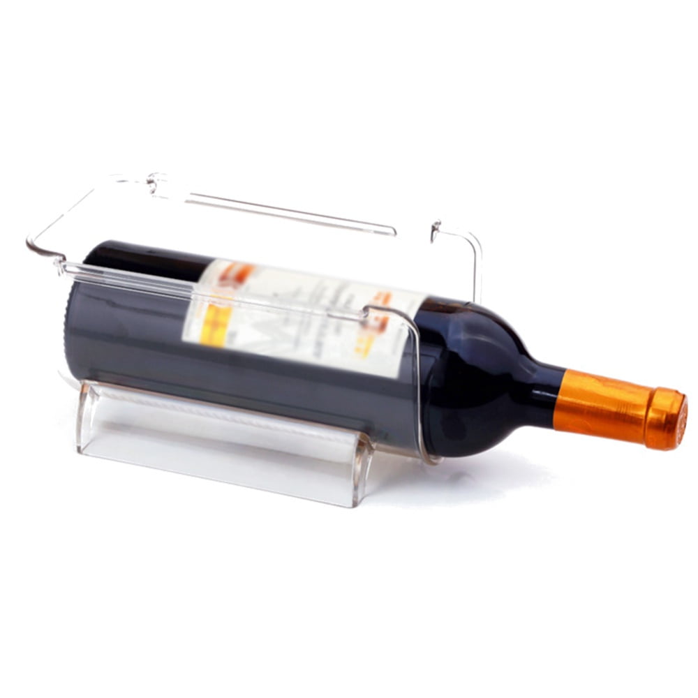 Plastic Wine Rack Stackable Display and Fridge Storage PET Plastic ...
