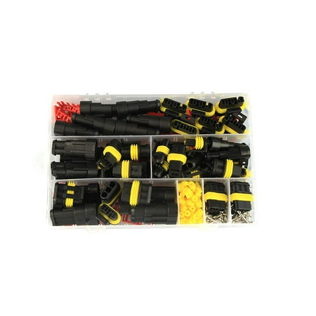 352pcs Waterproof Car Connector Set Electrical Wire Connector Wire ...