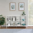 Ace 8 Cube Bookcase/Storage in White Engineered Wood - Walmart.com