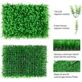 MONIPA 12pcs Green Wall Artificial Plant Mat Green Wall Background ...