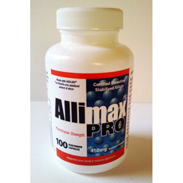 Allimax - Allimax PRO 450 mg 100 VegCapsules AA-203 Exp.2.19+ ASD ...