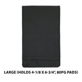 Hero's Pride Ballistic Nylon Notepad Holder with Notepad, Large (4-1/8 ...