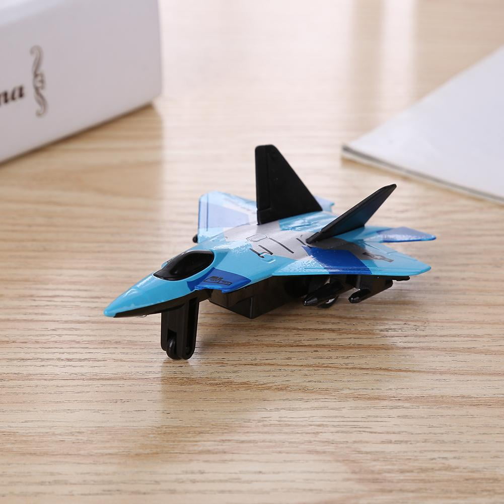 Mini avión de aleación, modelo de avión realista, juguete educativo (1 ...