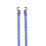25' Blue and White Safety Pool Rope Kit with 11 Small Buoys - Walmart.com