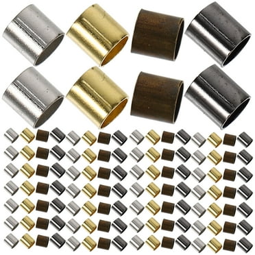 The Beadsmith Crimp Tube Assorted Variety Pack, 3 Sizes 1.5mm 2mm 2.5mm ...