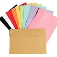 Set of 10 Retro Kraft Paper Envelope A6 Papers Postcard Invitation ...