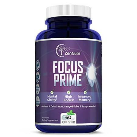Focus, Memory, Clarity & Mood Support Brain Booster Supplement ...