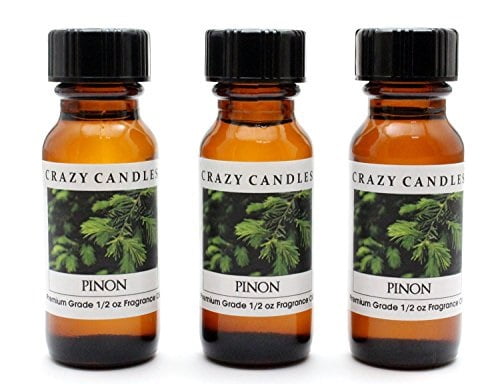 Pinon 3 Bottles 1/2 Fl Oz Each 15ml Premium Grade Scented Fragrance Oil ...