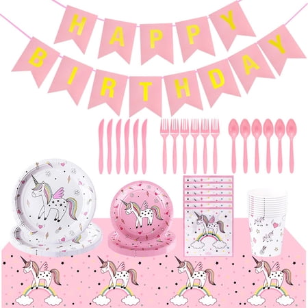 Monocle Theme Party Supply Dinnerware Set Disposable Birthday ...