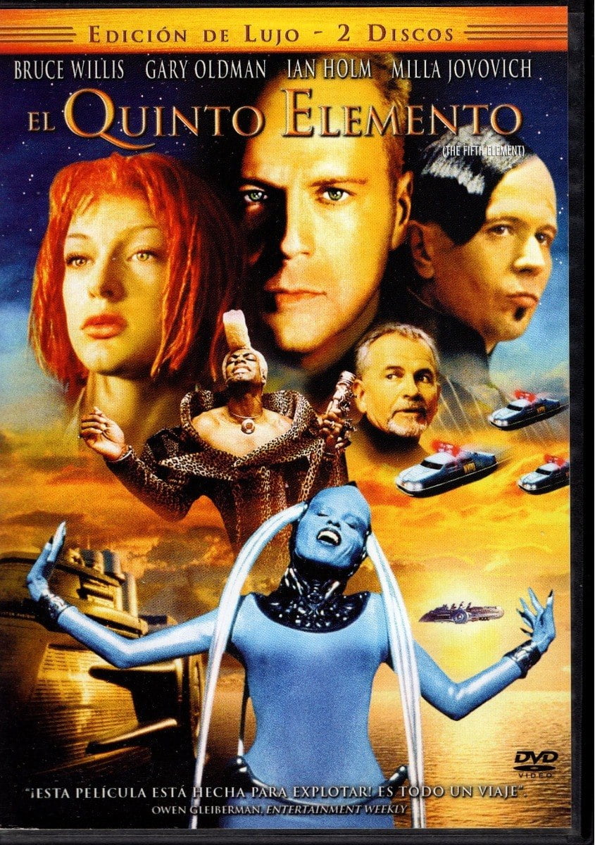 El Quinto Elemento Fifth Element 2 Discos Pelicula Dvd Sony DVD ...