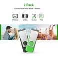 Topesel, 64GB Flash Drive, 2 Pack, USB 2.0 Memory Stick with Keychain ...
