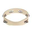 opvise 8inch Kids Wooden Headless Tambourine Bell Metal Single Row ...
