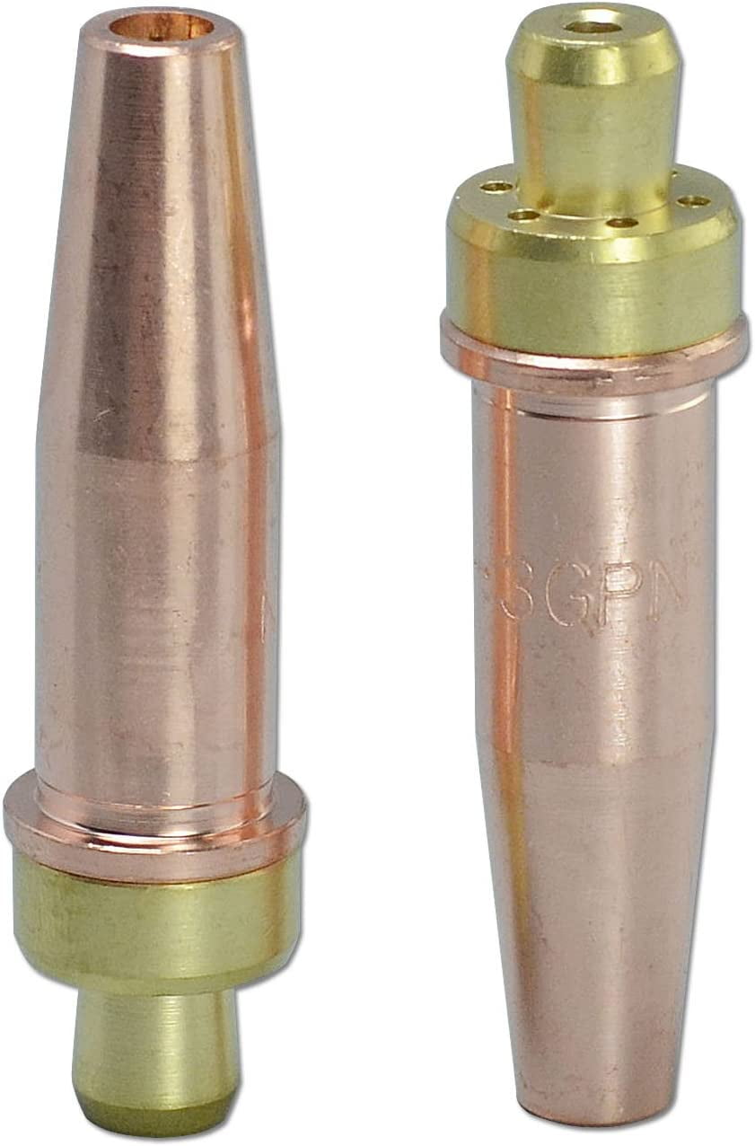 RIVERWELD 2pcs Propane Natural Gas Cutting Tip 3-GPN Size 1 Fit Victor ...