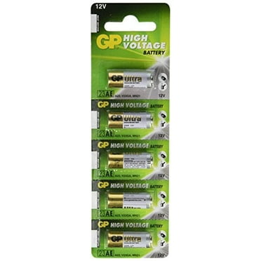A23 12V Alkaline 23-A replacement battery 23AE GP - 5 Pack - Walmart.com