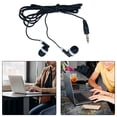 ROZYARD 3.5mm Earphones Cord Earphone Headphones Corded Headsets in Ear ...