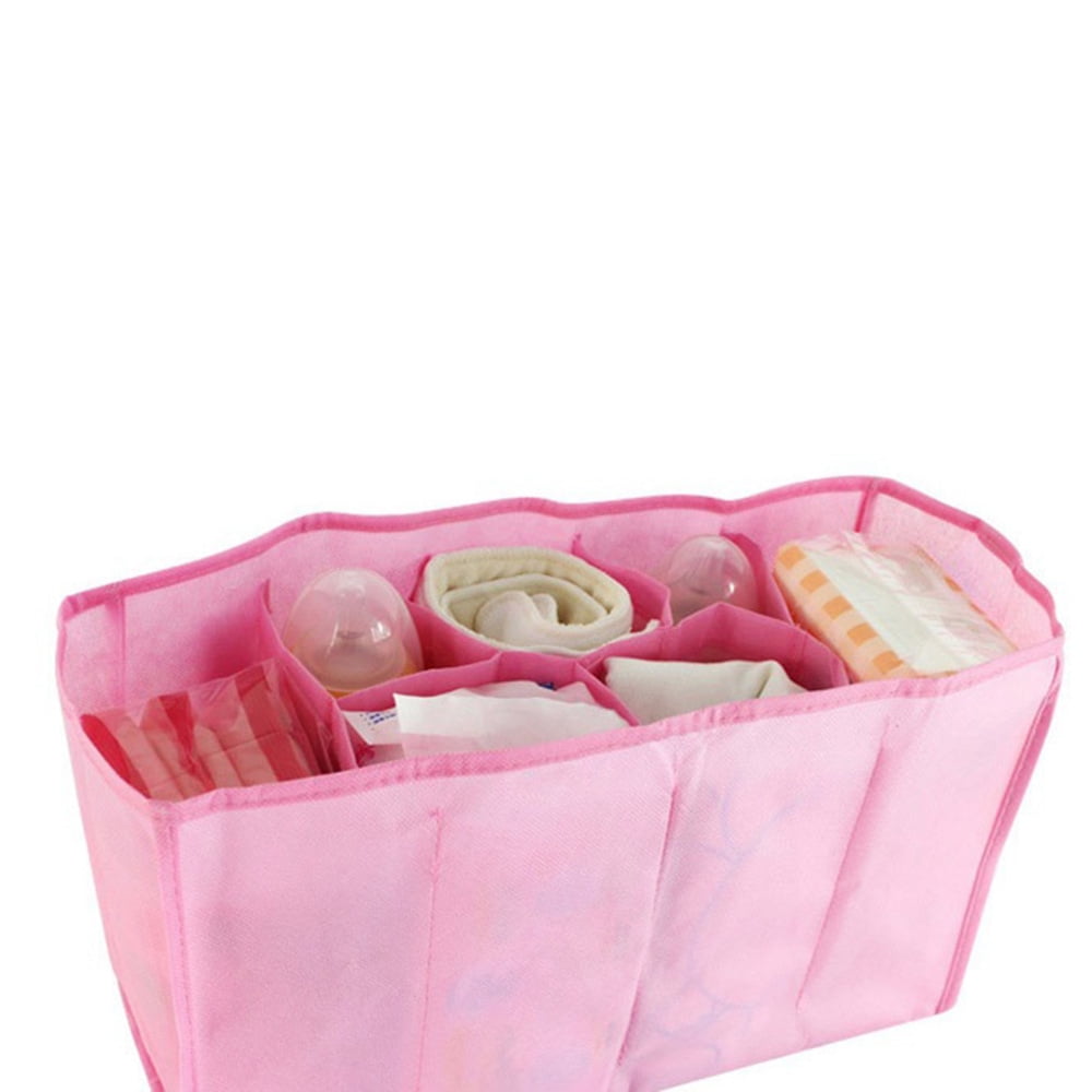 Baby Diaper Caddy Organizer Diaper Bag Changing Divider Storage ...