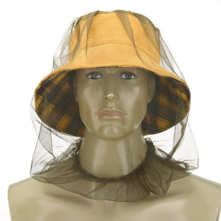 Mymisisa Outdoor Fishing Cap Midge Mosquito Insect Hat Bug Mesh Head ...