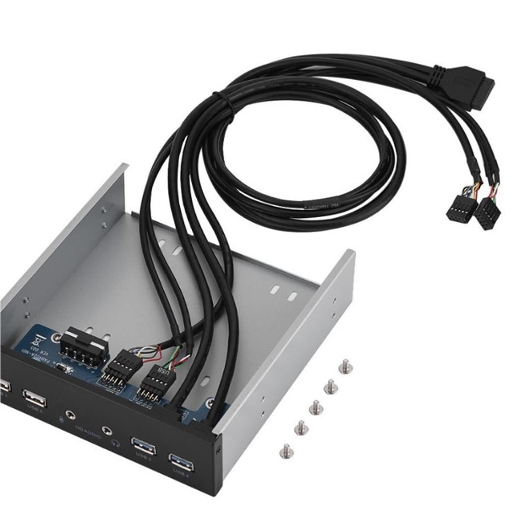 Linyer 5.25 Inch Desktop Pc Case Internal Front Panel Usb Hub 2 Ports ...