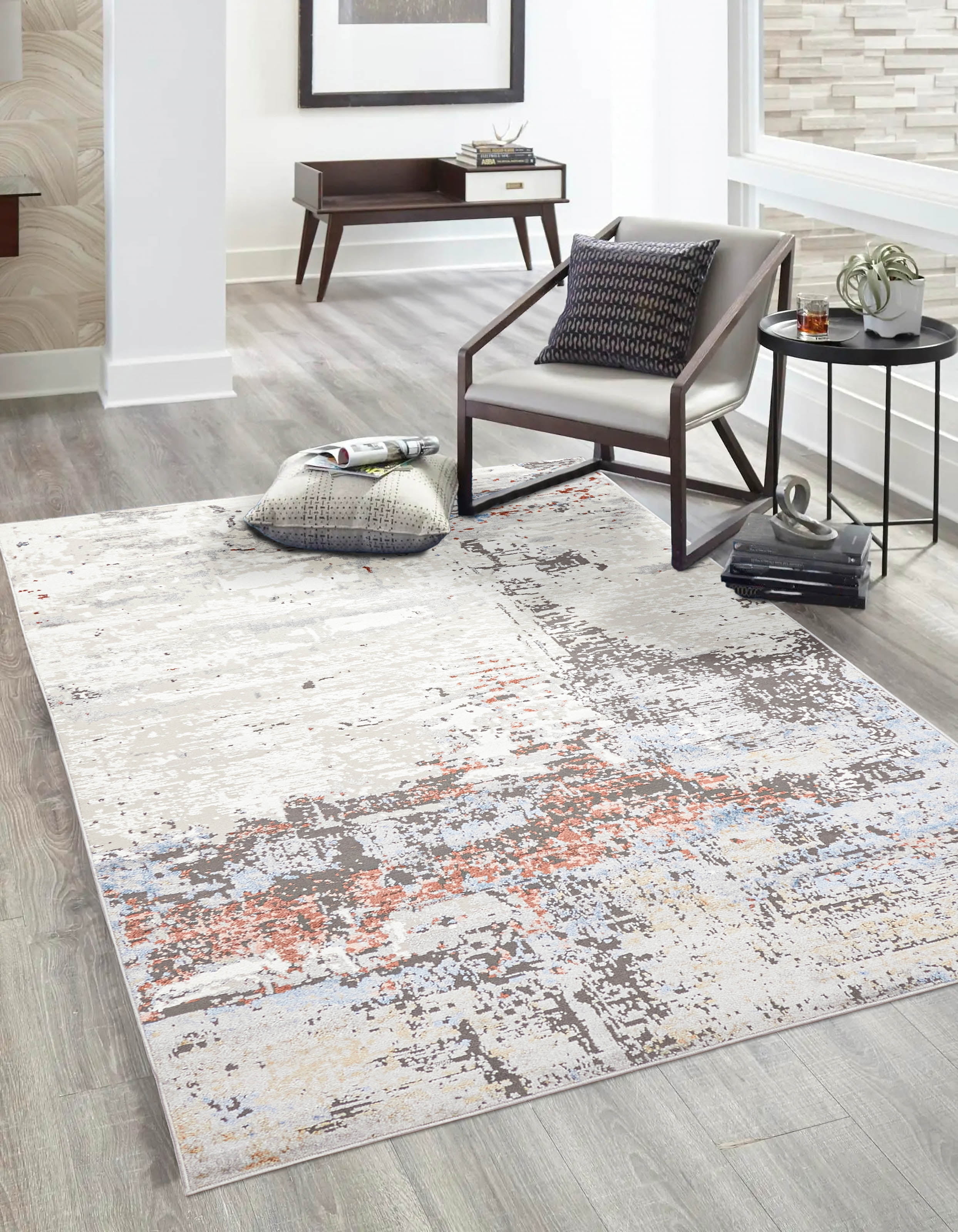 ECARPET Efes Contemporary/Modern Area Rug for Living Room, Bedroom ...