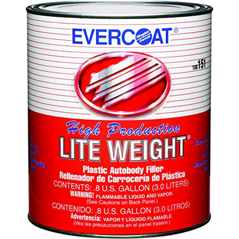 Fibre Glass-Evercoat High Production Lite Weight®, 1-Gallon (FIB-151 ...