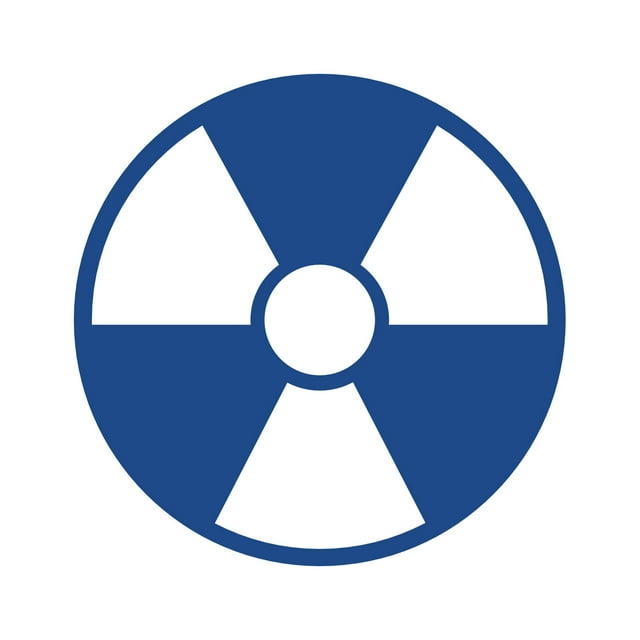Radioactive Symbol Sticker Decal Die Cut - Self Adhesive Vinyl ...