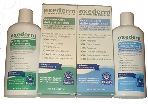 Exederm Non Itch Shampoo and Conditioner 8 oz Set | Walmart Canada