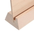 Sparsain Wooden Desktop Card Display Stand, Table Name Holder, Card ...
