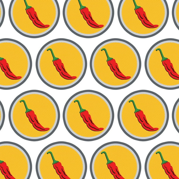 Chili Pepper Fun Southwest Fiesta Mexican Premium Gift Wrap Wrapping ...
