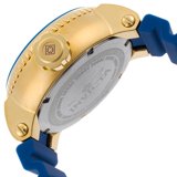 Invicta Men's Pro Diver Blue Silicone and Dial Gold-Tone Case - Walmart.com