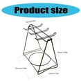 Space Efficient Black Triangles Coffee Cup Stand Craft from Sturdy ...