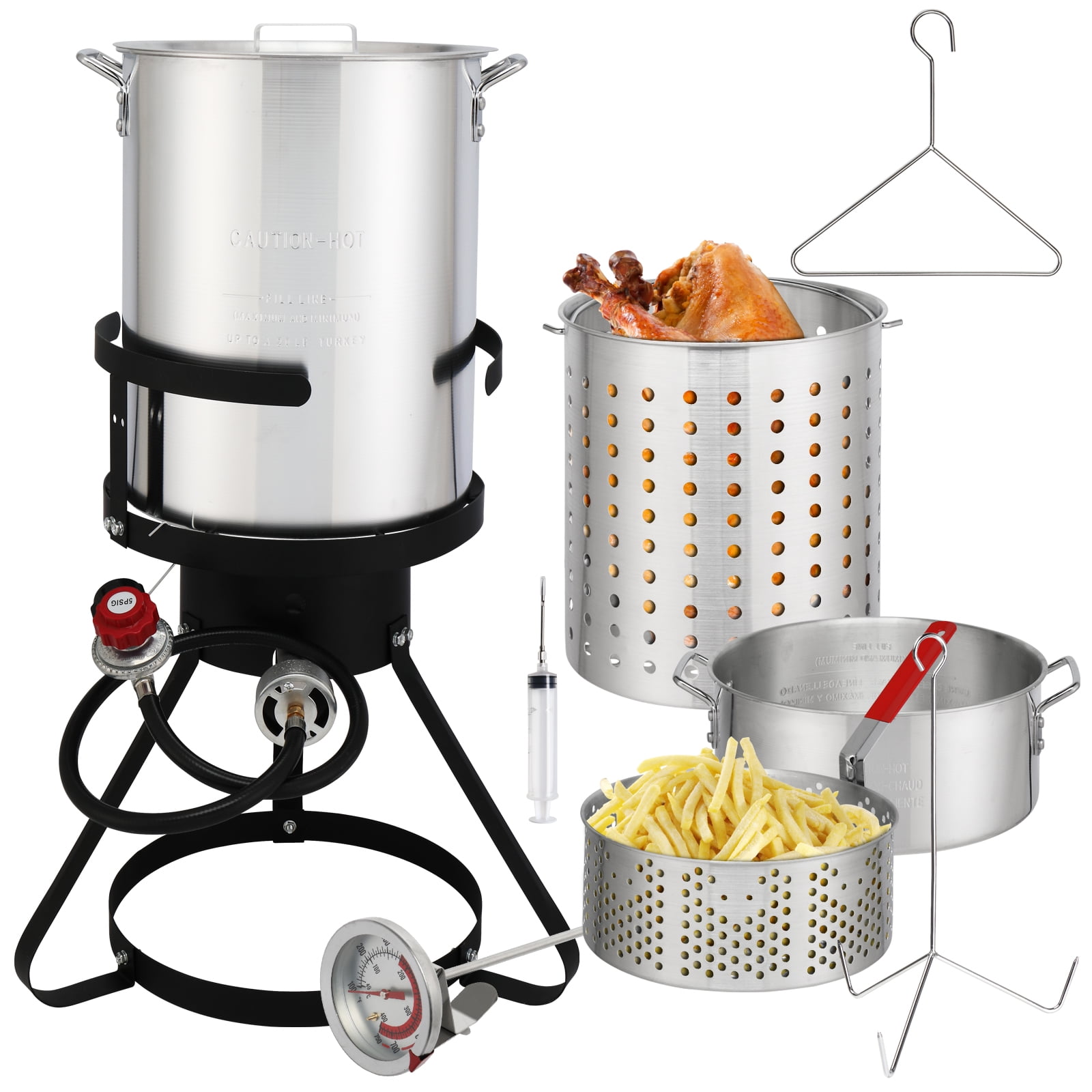 Click here for Ubesgoo Outdoor Propane Fryer Pot Boiler 30qt & 10... prices