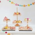 Miumaeov 9Pcs Cake Stand Cupcake Tray Holder Dessert Display Rack Party ...