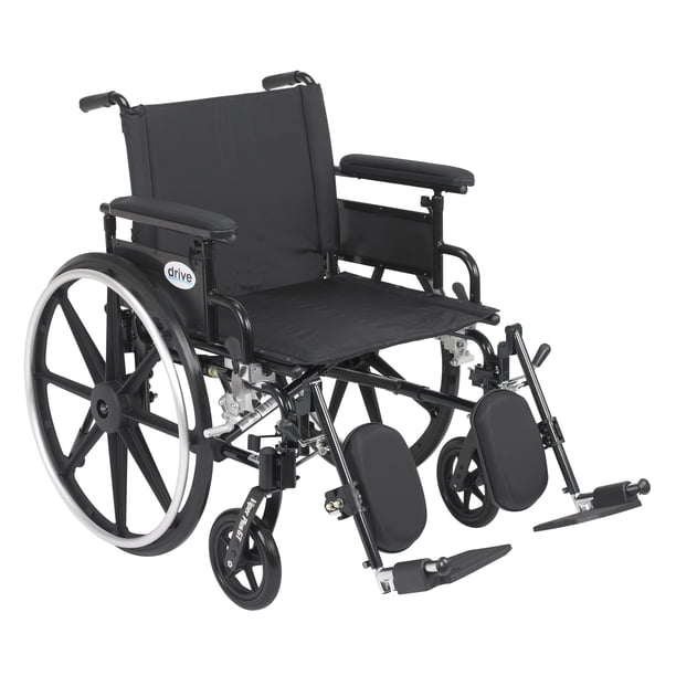 Drive Medical Viper Plus GT Wheelchair with Flip Back Removable ...