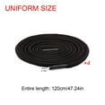 4Pcs High Strength Tear Resistant Round 5mm Thick Shoe Laces for Sports ...