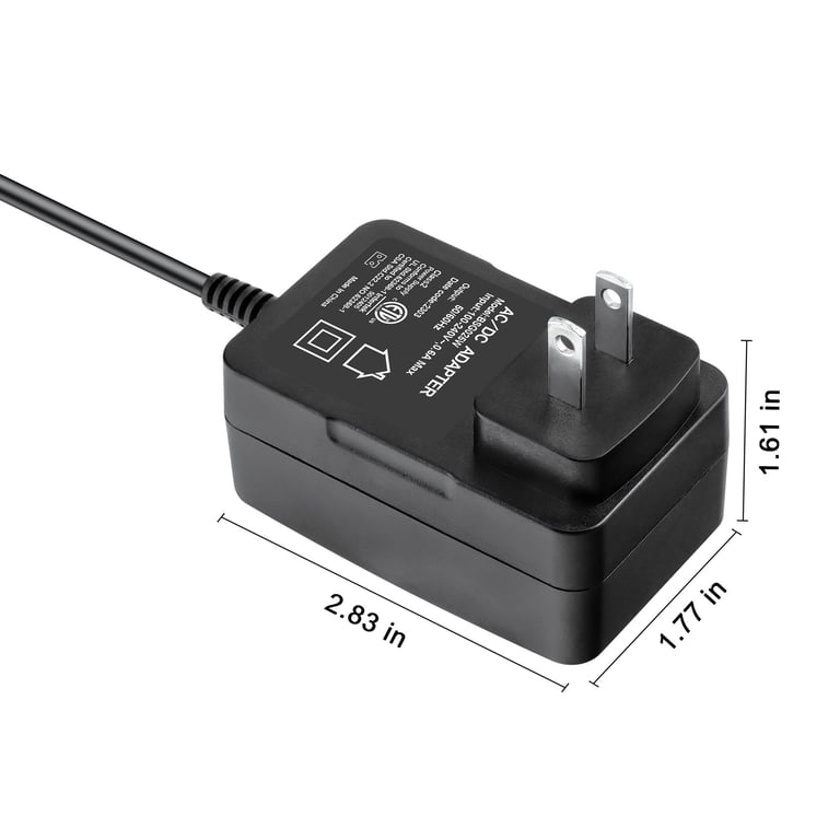 Wall Hanging Decor 12.6V AC-DC Adapter For Eous E700 Cordless Spin Mop ...