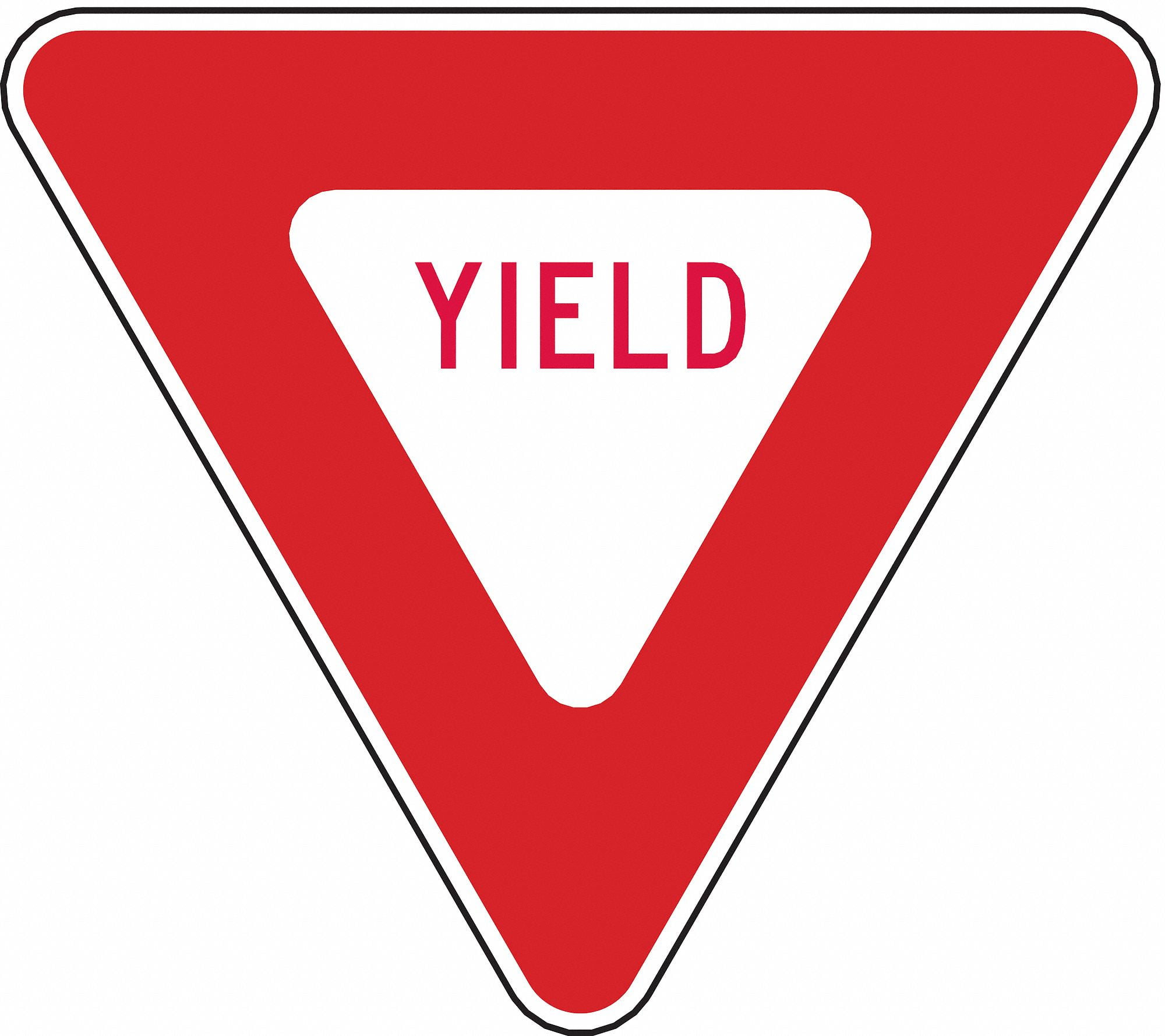 Lyle Yield Traffic Sign,12" x 12" R1-2-12HA - Walmart.com