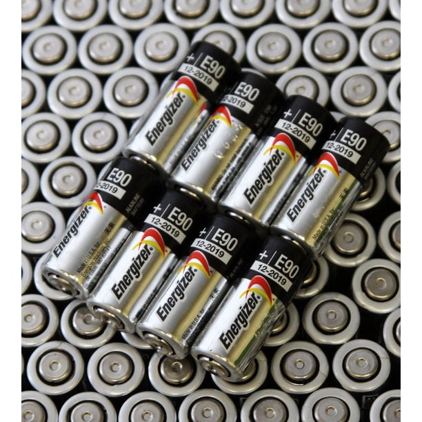 [8 pcs] Energizer E90 LR1 N Size, 1.5 Volt Alkaline Batteries - Walmart ...