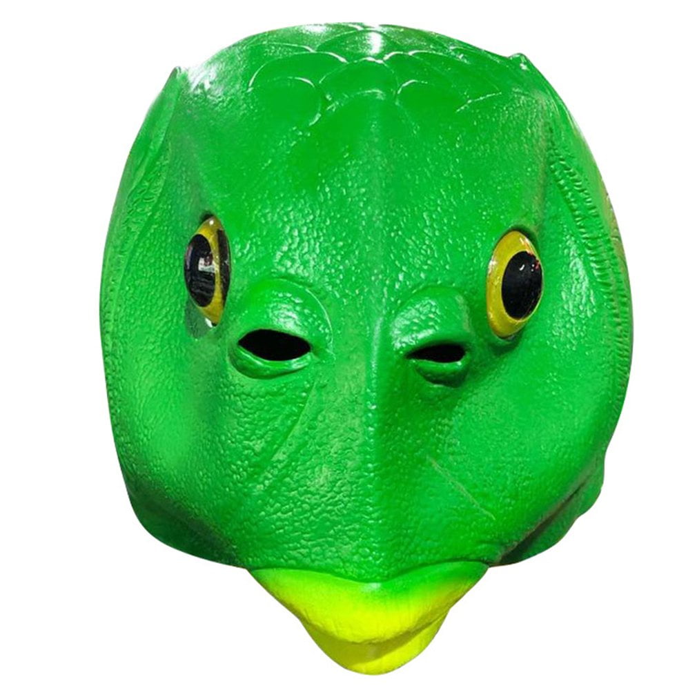 NEWLY Funny Cosplay Costume Adult Women Men Carnival Party Green Fish ...